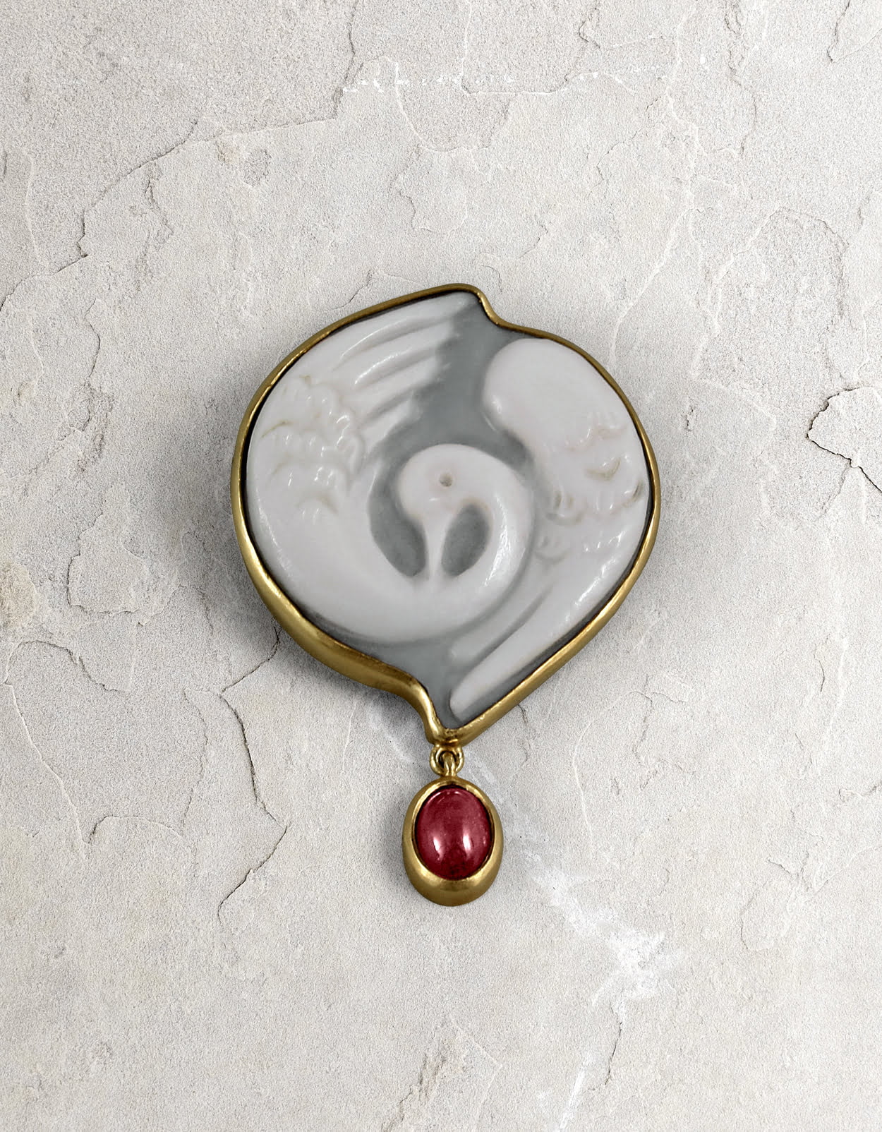 Brooch 01 ''Cycnus'' - Plethora Design Studio